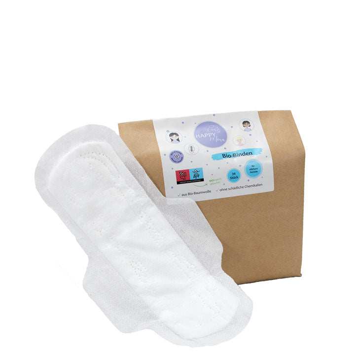 Die Bio-Binden für die starke Periode | Happy Mona